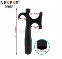China Nylon Black Boat Hooks Double Head With Hooks Boat Picks Watercraft Yacht Boat Accessories for sale