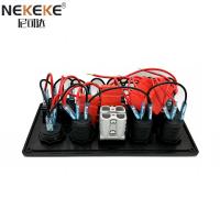 China 8 Gang ABS Switch Panel 50A Anderson Socket Power Socket and Dual USB Socket for sale