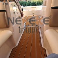 China Four Winns Horizon 230 2005 Swim Platform Cockpit EVA Faux Teak Deck Mat Marine Flooring Pad for sale