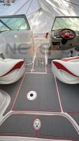 China Crownline 220EX 2007 Swim Platform Cockpit EVA Faux Teak Deck Mat Marine Flooring Pad for sale