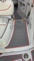 China Crownline 220EX 2007 Swim Platform Cockpit EVA Faux Teak Deck Mat Marine Flooring Pad for sale
