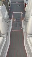 China Crownline 220EX 2007 Swim Platform Cockpit EVA Faux Teak Deck Mat Marine Flooring Pad for sale