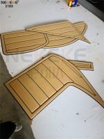 China Bayliner 2855 2000-2006 Upper Deck EVA Faux Teak Deck Mat Marine Flooring Pad for sale