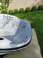 China Rinker 246 Captiva BR 2010 Swim Platform EVA Faux Teak Deck Mat Marine Flooring Pad for sale
