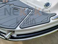 China Rinker 246 Captiva BR 2010 Swim Platform EVA Faux Teak Deck Mat Marine Flooring Pad for sale