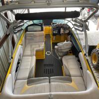 China Mastercraft X2 2006-2011 Swim Platform Cockpit EVA Faux Teak Deck Mat Marine Flooring Pad for sale