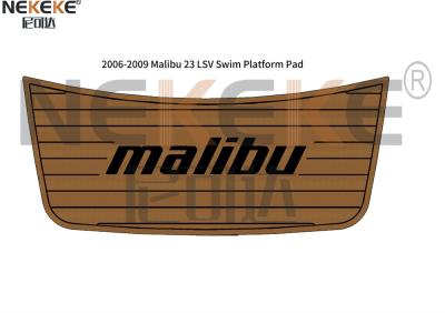 China Malibu 23 LSV 2006-2009 Swim Platform EVA Faux Teak Deck Mat Marine Flooring Pad for sale