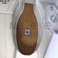 China Chaparral Sunesta 274 2005 Swim Step Cockpit EVA Faux Teak Deck Mat Marine Flooring Pad for sale