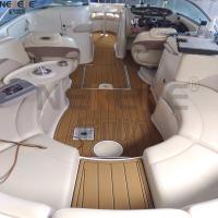 China Chaparral Sunesta 274 2005 Swim Step Cockpit EVA Faux Teak Deck Mat Marine Flooring Pad for sale