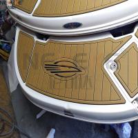 China Chaparral Sunesta 274 2005 Swim Step Cockpit EVA Faux Teak Deck Mat Marine Flooring Pad for sale
