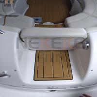 China Chaparral Sunesta 274 2005 Swim Step Cockpit EVA Faux Teak Deck Mat Marine Flooring Pad for sale