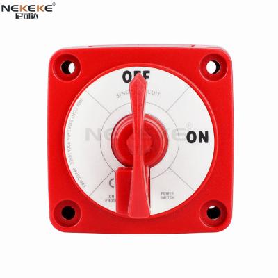 China MT088 300A Continuous Current Ignition Protected IP66 Waterproof Marine Battery Isolator Switch Dual Circuit for sale