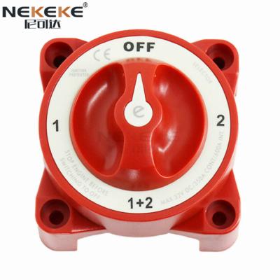 China MT081 300A Continuous Current IP66 Waterproof Ignition Protected Marine Battery Isolator Switch Dual Circuit for sale