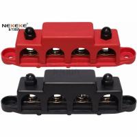 China BB1916C-4P Custom Anti Rust Marine Bus Bar 300V AC 48V DC Terminal Block Boat Yacht Auto for sale