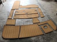 China 2004 Four Winns 248 Vista Swim Platform Cockpit EVA Faux Teak Deck Flooring Marine Mat Pad for sale