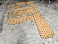 China 2004 Four Winns 248 Vista Swim Platform Cockpit EVA Faux Teak Deck Flooring Marine Mat Pad for sale