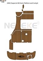 China 2006 Chaparral 280 Swim Platform Cockpit EVA Faux Teak Deck Flooring Marine Mat Pad for sale