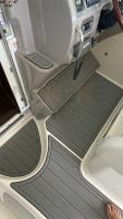 China 2006 Chaparral 280 Swim Platform Cockpit EVA Faux Teak Deck Flooring Marine Mat Pad for sale