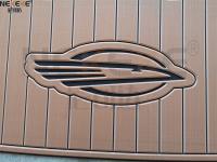 China 2006 Chaparral 280 Swim Platform Cockpit EVA Faux Teak Deck Flooring Marine Mat Pad for sale