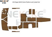 China 2015 Regal 1900 ES Swim Platform Cockpit EVA Faux Teak Deck Flooring Marine Mat Pad for sale