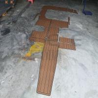 China 2015 Regal 1900 ES Swim Platform Cockpit EVA Faux Teak Deck Flooring Marine Mat Pad for sale