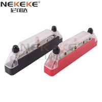 China BB1928C-3P Waterproof Marine Bus Bar Terminal Block with 300V AC/48V DC Rating and Flame Retardant PA66 Base for sale