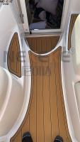 China Chaparral Signature 290 2005 Swim Step Cockpit EVA Faux Teak Deck Mat Marine Flooring Pad for sale