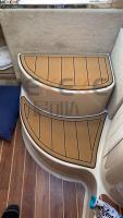 China Chaparral Signature 290 2005 Swim Step Cockpit EVA Faux Teak Deck Mat Marine Flooring Pad for sale