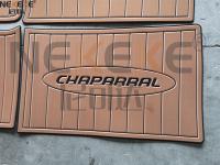 China Chaparral Signature 290 2005 Swim Step Cockpit EVA Faux Teak Deck Mat Marine Flooring Pad for sale