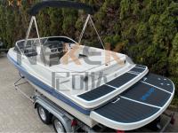 China 2014 Bayliner 185 Flight Swim Step EVA Faux Teak Deck Mat Marine Flooring Pad for sale