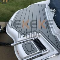 China 2006 Tahoe Q6 Swim Platform EVA Faux Teak Deck Mat Marine Flooring Pad for sale