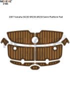 China Yamaha SX230 SR230 AR230 2007 Swim Platform Pad 6mm EVA Faux Teak Marine Deck Mat Flooring for sale