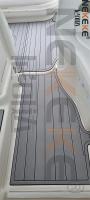 China Sea Ray Sundancer 320 2006 Swim Platform Cockpit Pad 6mm EVA Faux Teak Marine Deck Mat Flooring for sale