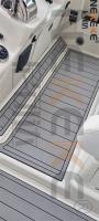 China Sea Ray Sundancer 320 2006 Swim Platform Cockpit Pad 6mm EVA Faux Teak Marine Deck Mat Flooring for sale