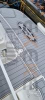 China Sea Ray Sundancer 320 2006 Swim Platform Cockpit Pad 6mm EVA Faux Teak Marine Deck Mat Flooring for sale
