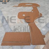 China Sea Ray Sundancer 320 2006 Swim Platform Cockpit Pad 6mm EVA Faux Teak Marine Deck Mat Flooring for sale