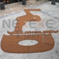 China Sea Ray Sundancer 320 2006 Swim Platform Cockpit Pad 6mm EVA Faux Teak Marine Deck Mat Flooring for sale