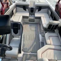 China Super Air Nautique 230 2008 Swim Platform Cockpit Pad 6mm EVA Faux Teak Marine Deck Mat Flooring for sale