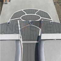 China Super Air Nautique 230 2008 Swim Platform Cockpit Pad 6mm EVA Faux Teak Marine Deck Mat Flooring for sale