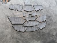 China Super Air Nautique 230 2008 Swim Platform Cockpit Pad 6mm EVA Faux Teak Marine Deck Mat Flooring for sale