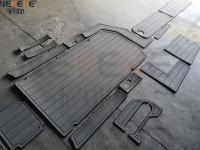 China Super Air Nautique 230 2008 Swim Platform Cockpit Pad 6mm EVA Faux Teak Marine Deck Mat Flooring for sale