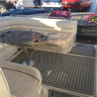 China Maxum 3000 SCR 1999 Swim Platform Cockpit Pad 6mm EVA Faux Teak Marine Deck Mat Flooring for sale