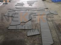 China Maxum 3000 SCR 1999 Swim Platform Cockpit Pad 6mm EVA Faux Teak Marine Deck Mat Flooring for sale