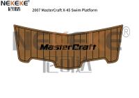 China MasterCraft X-45 2007 Swim Platform Pad 6mm EVA Faux Teak Marine Deck Mat Flooring for sale