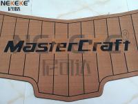 China MasterCraft X-45 2007 Swim Platform Pad 6mm EVA Faux Teak Marine Deck Mat Flooring for sale