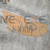 China 2007 Chaparral 256 SSI Swim Platform EVA Faux Teak Deck Mat Marine Flooring Pad With Logo for sale