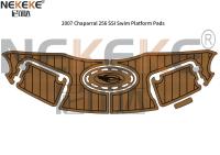 China 2007 Chaparral 256 SSI Swim Platform EVA Faux Teak Deck Mat Marine Flooring Pad With Logo for sale