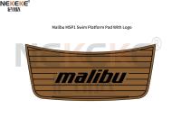 China Malibu MSP1 Swim Platform EVA Faux Teak Deck Mat Marine Flooring Pad With Logo for sale