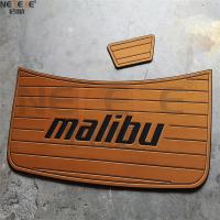 China Malibu MSP1 Swim Platform EVA Faux Teak Deck Mat Marine Flooring Pad With Logo for sale