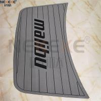 China Malibu MSP1 Swim Platform EVA Faux Teak Deck Mat Marine Flooring Pad With Logo for sale